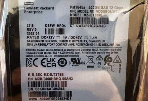 Твердотельный накопитель HPE P15849-001 800GB New