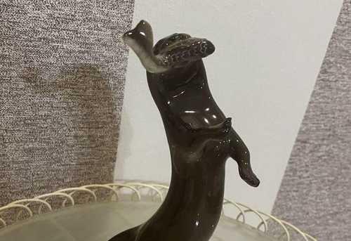 Статуэтка фарфоровая морской котик лфз