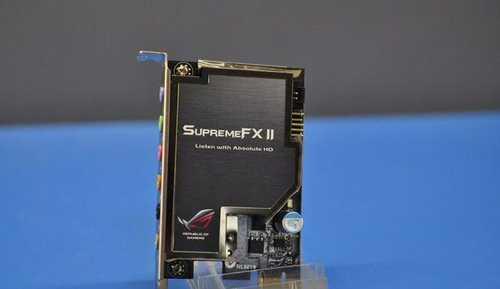 Внутренняя звуковая карта Asus ROG SupremeFX II PC