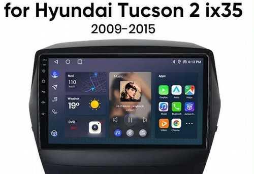 Магнитола android Hyundai tucson ix35