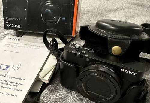 Компактный фотоаппарат sony cyber shot dsc-rx100m3