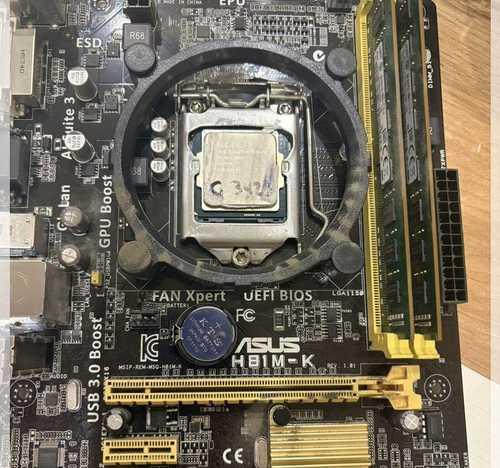 Материнская плата H81M-K lga 1150