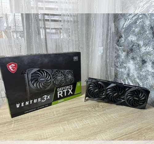 MSI Geforce RTX 3060 Ventus 3x 12 gb (гарантия)