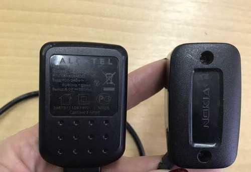 Зарядное устройство Alcatel, Nokia