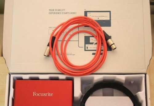 Focusrite Scarlett 2i2 studio 3rd Gen