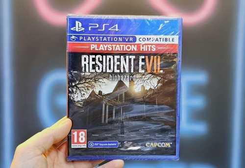 Новый диск ps4 ps5 Resident Evil 7, русская версия