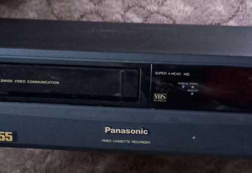 Видеомагнитофон panasonic f 55 + запчасти