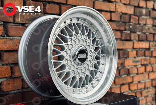 15" В Наличии # BBS RS 8J 4x114,3 Silver