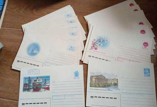 Конверты, открытки, почтовые карточки СССР