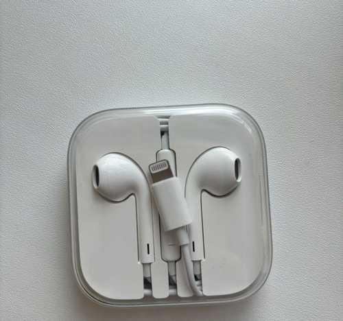 Наушники apple earpods lightning оригинал новые