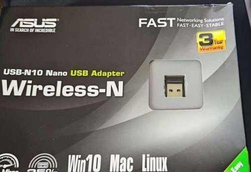 Wi-Fi сетевой адаптер Asus USB-N10 Nano