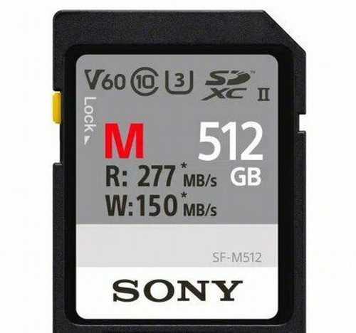 Карта памяти sony 512 GB 277/ 150