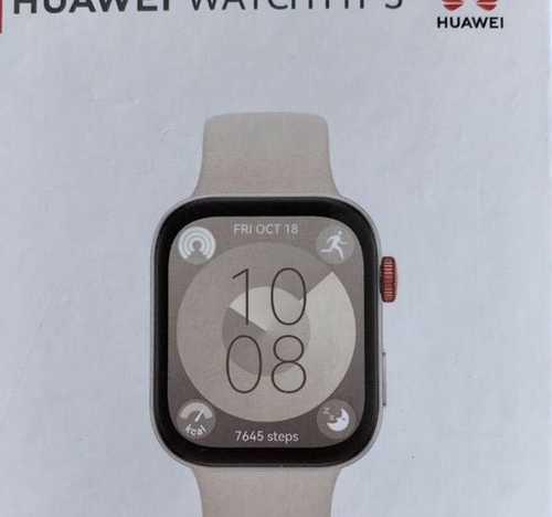 Смарт часы huawei watch fit3