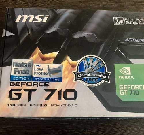 Видеокарта MSI Geforce gt 710