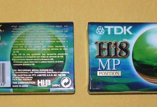 Видеокассета 8mm TDK 90 MP Hi8