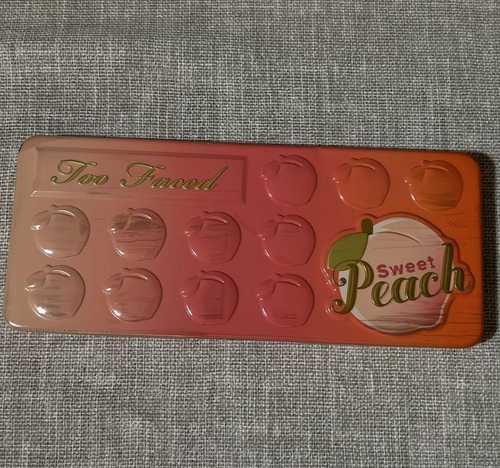 Палетка теней Too Faced sweet peach