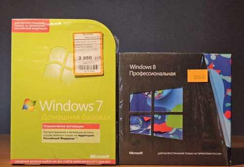 Windows 8 pro + windows 7 home