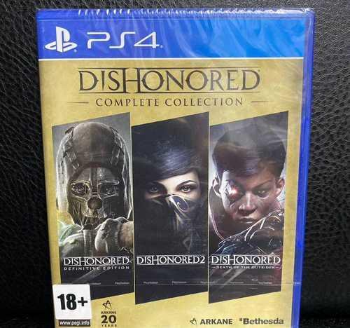 Dishonored Complete Collection (PS4) новый диск