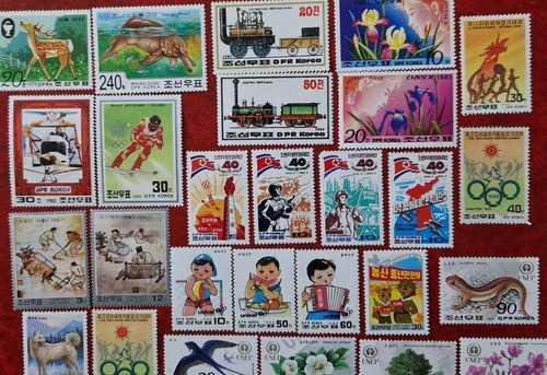 Почтовые марки Северная Корея
