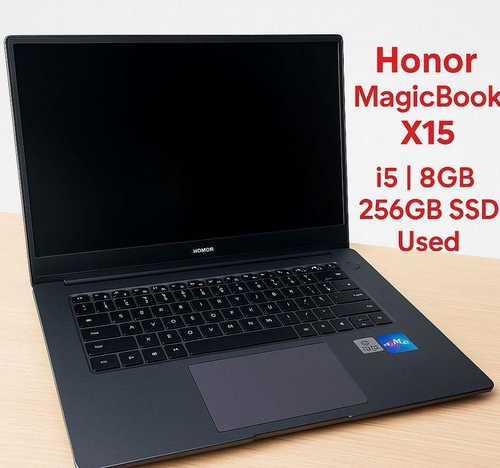 15.6" HONOR MagicBook X 15 BBR-WAH9, Core i5, RAM 8 ГБ, 512 ГБ, Intel UHD Graphics