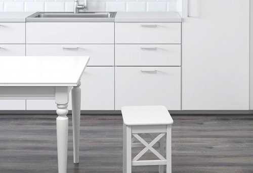 Табуретки деревянные белые IKEA Ингольф новые