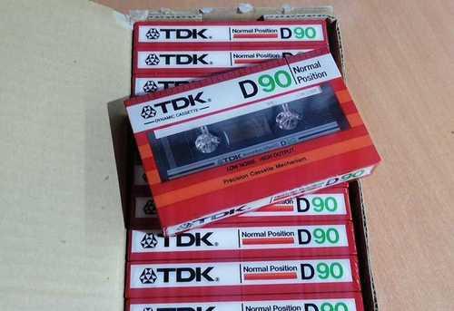 Аудиокассета TDK D 90 1982 год. Идеал