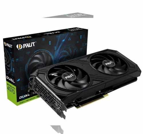 Новая Palit RTX 4070 Dual OC 12gb