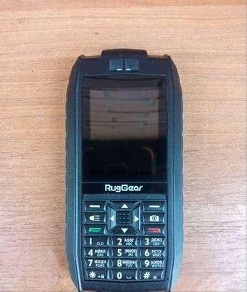 Защищённый телефон RugGear RG128 Mariner black