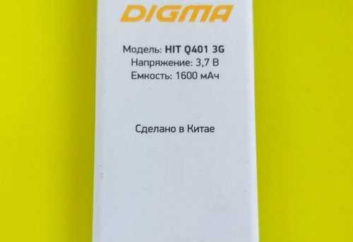 Аккумулятор для телефона Digma HIT Q401 3G