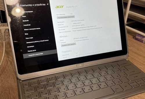 Ноутбук планшет Acer Aspire P3