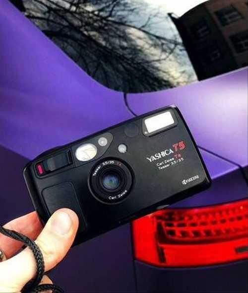 Пленочный фотоаппарат Yashica T5