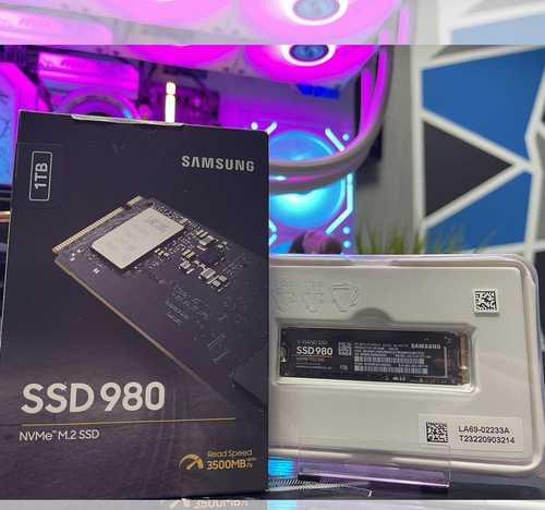 SSD Samsung 980 1TB M.2 NVMe.Оригинал.Сост Идеал