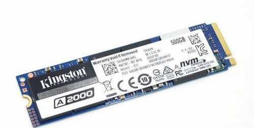 Накопитель SSD M.2 NVMe 500Гб Kingston A2000