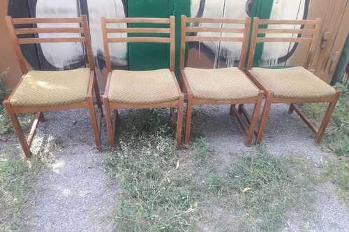 Винтажные стулья чехословакия(6 шт)з-д.Роусинов