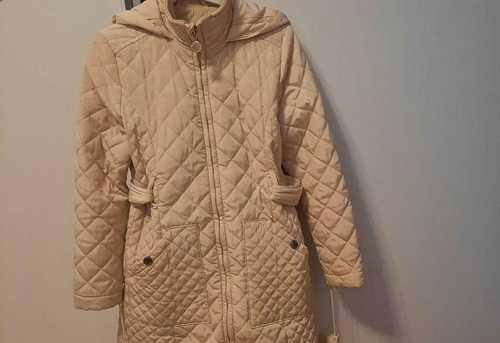 Куртка пальто деми для девочки 7-9 лет