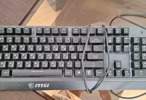 Игровая механическая клавиатура MSI