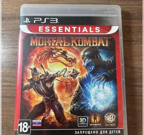 Диски на ps3 Mortal Combat