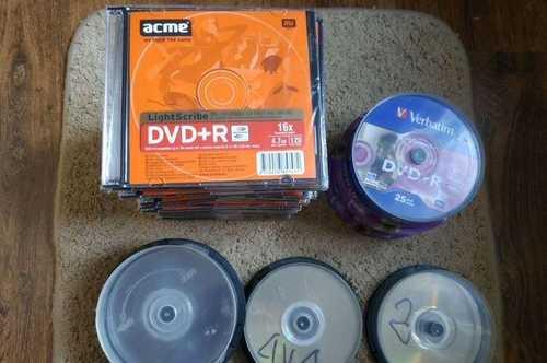 Диски DVD чистые