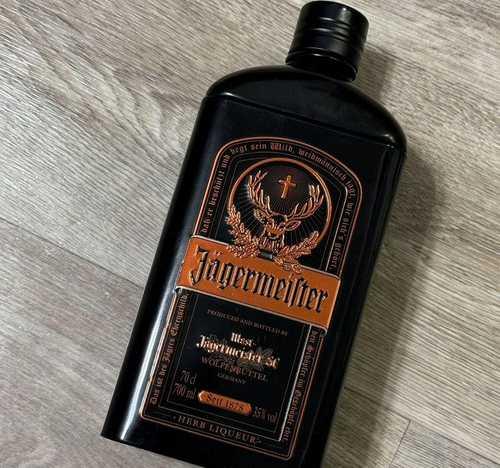 Подарочный тубус кейс Jagermeister