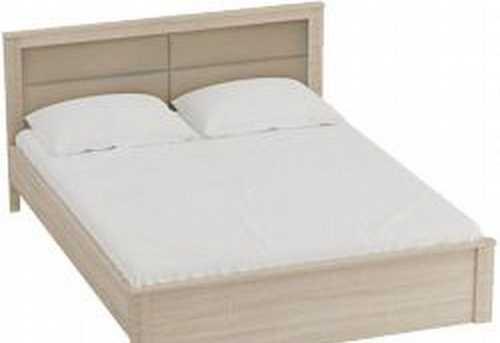 Кровать Элана 1400 с основанием Дуб Сонома