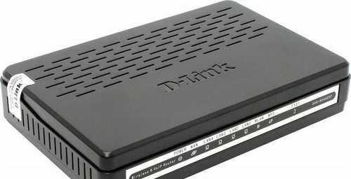 Маршрутизатор VoIP D-Link DVG-N5402SP Black