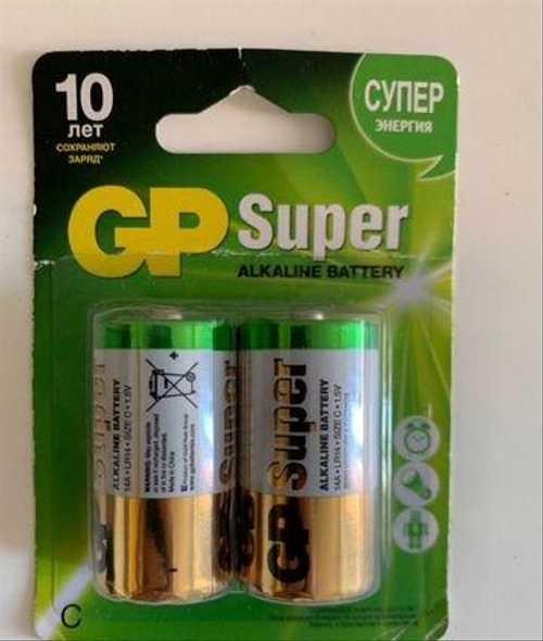Батарейки GP super C