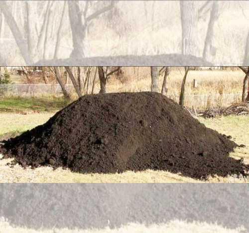 Чернозём. Земля для посадки, газона