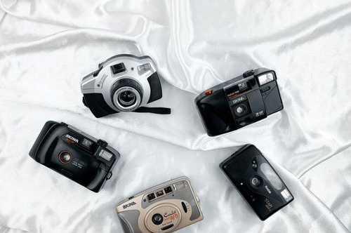 Пленочные фотоаппараты Skina Kodak и Aqua