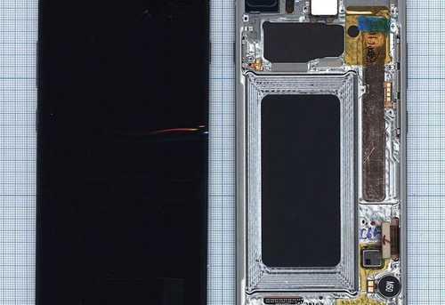 Модуль Samsung S10+ SM-G975F/DS белый