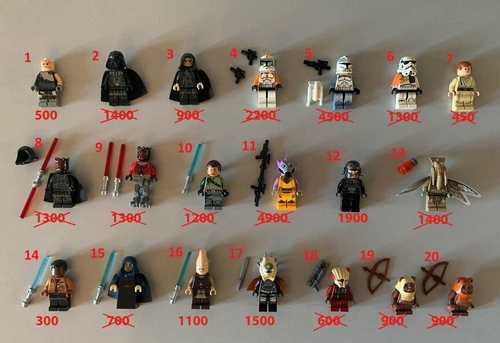 Lego Минифигурки Star Wars (Звездные войны)