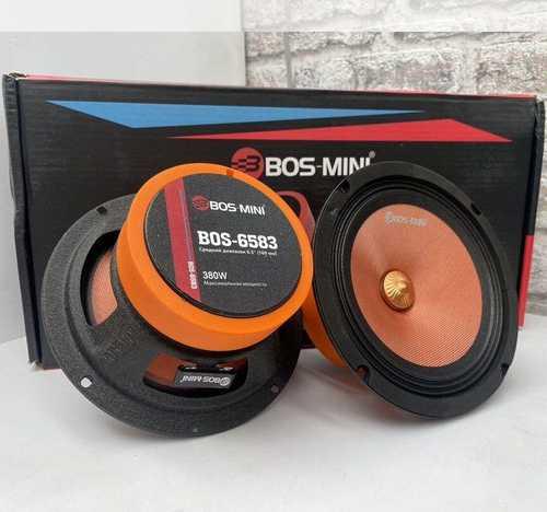 Автомобильные динамики 16см Bos mini