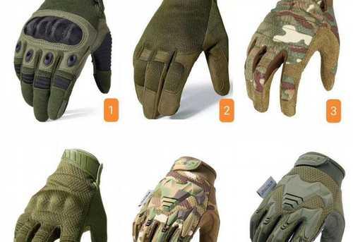 Тактические перчатки, разные модели и размеры