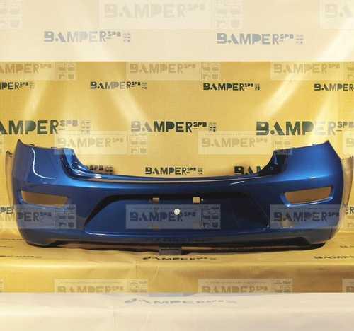 Бампер задний Chevrolet Cruze хэтчбек Синий