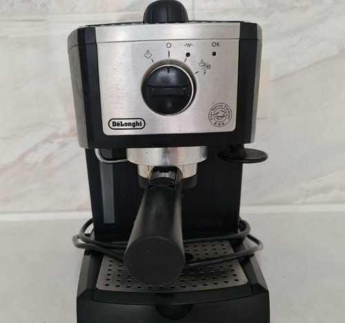 Кофеварка рожковая delonghi ес155